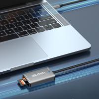 China USB3.2 Type A Gen 1 2 In 1 Card Reader With 20cm USB A Extension Cable for sale