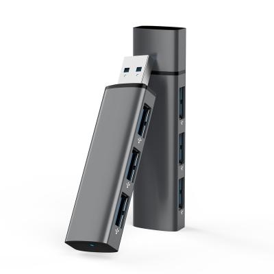China USB C 3.2 Gen 2 10Gbps Portable Metal Hub Expands Three USB A for sale