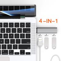China USB C 3.2 Gen 2 10Gbps Portable Metal Hub Expands Three USB A for sale