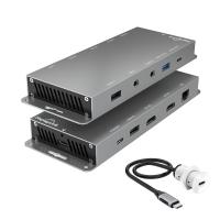 China USB C 3 Gen HUB For Conference System With Dual HDMI 4K60hz Output for sale