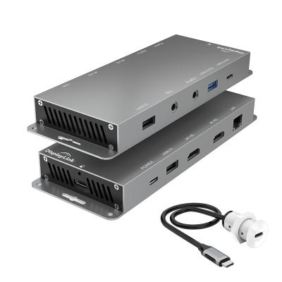 China USB C 3 Gen HUB For Conference System With Dual HDMI 4K60hz Output for sale