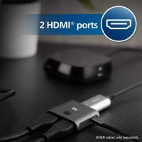 China 2 Port 2 In 1 4k 8k Bidirectional HDMI Switch Video Switch Splitter for sale
