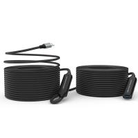 China 10 Meters USB 3.0 Active Extension Cable With Two Signal Booster for sale