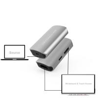 China 60hz Female USB C MultiPort Adapter HUB For TouchScreen Or Whiteboards for sale