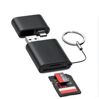 China USB 3.0 Type A Type C Multi Card Reader With USB C OTG Adapter Wholesale for sale