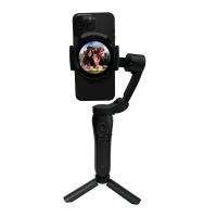 China Magnetic Selfie Monitor Screen With Bluetooth Selfie Remote 2 In 1 For IPhone 15 16Pro Max for sale