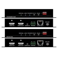China 4K60 HDBaseT Extender With Audio HDMI Loop Out EDID Management for sale