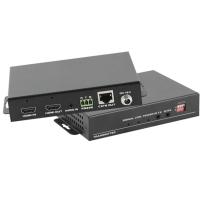 China 4K60 HDBaseT Extender With Audio HDMI Loop Out EDID Management for sale
