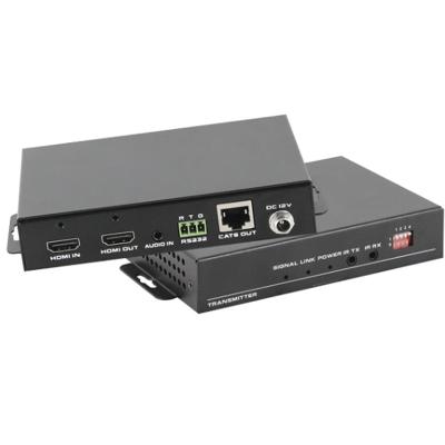 China 4K60 HDBaseT Extender With Audio HDMI Loop Out EDID Management for sale