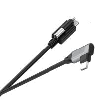 China USB C Screw To 90 Degree USB C Cable 5m Video Audio Data Power Custom Cable Assembly for sale