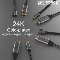 China 10 Meters USB Type C To HDMI Cable With HDR 4K 60Hz Refresh Rate For Long Range Use for sale