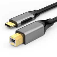 China USB-C to USB Type B Cable For USB printers scanners or external USB Hard Drives for sale
