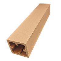 China Fire Resistance WPC Balcony Railing 50*20mm 40*90mm 120*120mm for sale