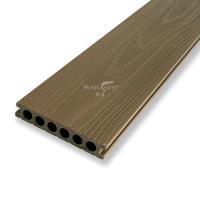 China Darkgray 3D Antiskid Co Extrusion WPC Decking Boards Fire Resistant for sale