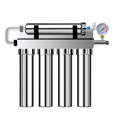 China Nobana 5-Stage Under Sink Stainless Steel UF Water Filter 90L/H Flow 0.01 Micron Filtration for sale