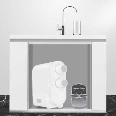 China 400GPD RO Water Filtration System 65W Reverse Osmosis Purifier 368x135x376mm for Home Use for sale