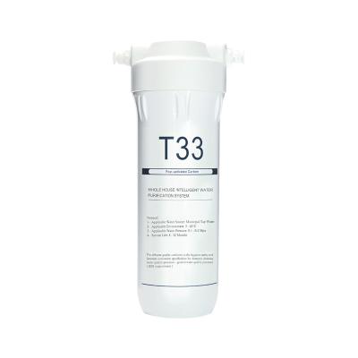China Nobana T33 Carbon Block Activated Alkaline RO Water Filter Cartridge for Reverse Osmosis Purifiers for sale