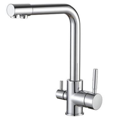 China 304 Stainless Steel Reverse Osmosis Filter Water Faucet with Auto Flush - 13×30 cm Size, CE & ROHS Certified for sale