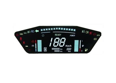 China Custom PMVA Screen Monochrome Lcd Panel 7 Segment Display Transmissive for sale
