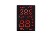 China High Contrast VA Display Monochrome Lcd Module Custom Panel 4.5V for sale