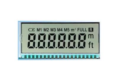 China Transmissive Customized Lcd Monochrome Display 6 Digit 3.6V for sale
