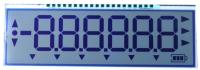 China Monochrome Liquid Crystal Display Module , 7 Segment Lcd Screen Panel for sale