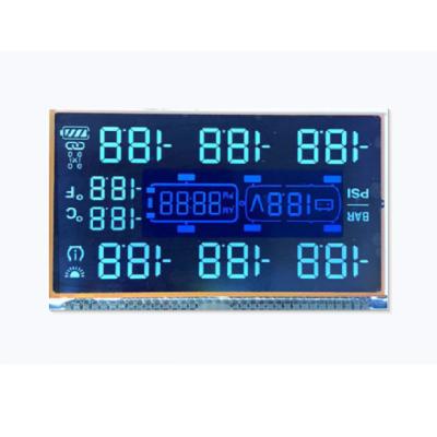 China Transmissive Customized Lcd Monochrome Display 6 Digit Screen for sale
