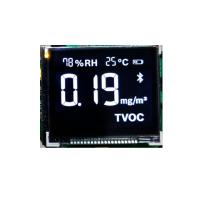 China Black Letter Screen 7 Segment Lcd Display VA High Contrast for sale