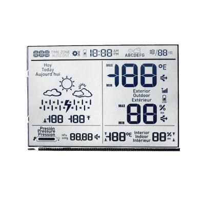 China Custom Liquid Crystal Display , Digit 7 Segment Lcd Display For Meter for sale
