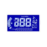 China TN 6 O'Clock Monochrome Transflective Custom Lcd Display For Instrument for sale