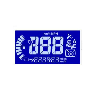 China TN 6 O'Clock Monochrome Transflective Custom Lcd Display For Instrument for sale
