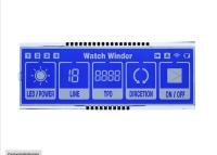 China TN 6 O'Clock Monochrome Transflective Custom Lcd Display For Instrument for sale