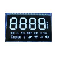 China Oem Odm Pin Connector Programmable VA LCD Display 6 O'Clock Monochrome for sale
