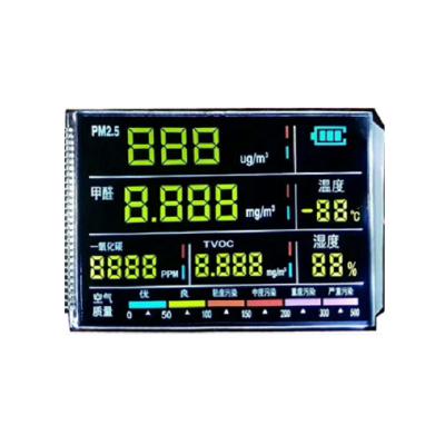 China Negative Square VA Lcd Display , Digit Graphic Lcd Panel Custom 7 Segment Display for sale