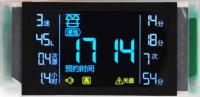 China 4.5V Lcd Display Screen , Pin or Zebra Connector Lcd Character Display for sale