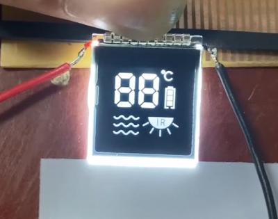 China Transparent Negative 7 Segment VA Lcd Panel Module Portable Smart Medical High Contrast for sale