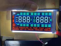 China Negative Digit FSTN Screen Custom Transmissive Display TN Lcd Module For Tire Pressure Gauge for sale