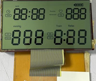 China Positive Matrix HTN LCD Display Transmissive Modulegraphic LCD Screen For Sphygmomanometer for sale