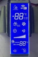 China 6 O Clock Negative FPC Connector Module STN Positive Lcd Display Small Size For Refrigerator for sale