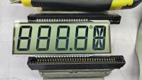 China Chinese Manufacturer TN 7 Segment LCD Display Monochrome Transimissive Module Transparent Character For Thermostat for sale