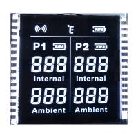 China Factory Price Custom Screen VA Segment LCD Display Color PIN White Backlight For Food Thermometer for sale