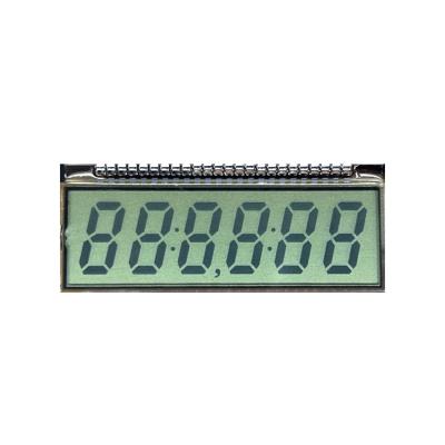 China Transmissive TN LCD Display Segment Code Screen For Calculator for sale