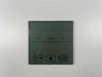 China HTN Segment Code LCD White Blacklight Indoor Hygrograph Customizable Display for sale