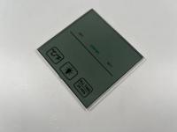 China HTN Segment Code LCD White Blacklight Indoor Hygrograph Customizable Display for sale
