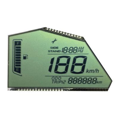 China 5.0 V Prositive HTN LCD Display Segment Code Screen Customizable Speed Instrument Panel for sale
