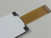 China Positive HTN Segment Code LCD White Blacklight With FPC LCD Display for sale
