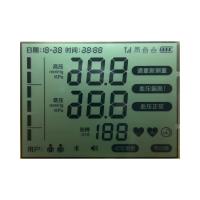 China 3.2 V Positive Transmissive HTN Segment Code LCD Blood Pressure Monitor for sale