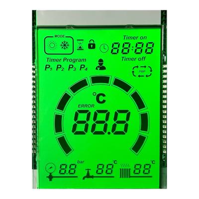 China 3.0 V Positive Transflective HTN With Backlight LCD Can Customizable Display for sale