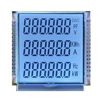 China 4.5 V Positive HTN Transmissive Monochrome Screen Smart Power Strip PDU LCD for sale