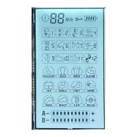 China 3.6V Positive 6 O' CLOCK Transmissive Monochrome Tn Lcd Display Screen For Massager for sale